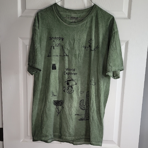 Peanuts | Tops | Peanuts World Explorer Snoopy Woodstock | Poshmark